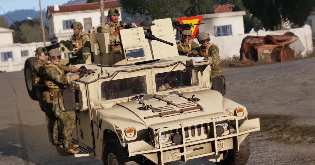 Arma 3 へ現代軍を追加する RHS: Escalation MOD で M1165A1 GMV を作製 | 弱者の日記^^ - Arma ...