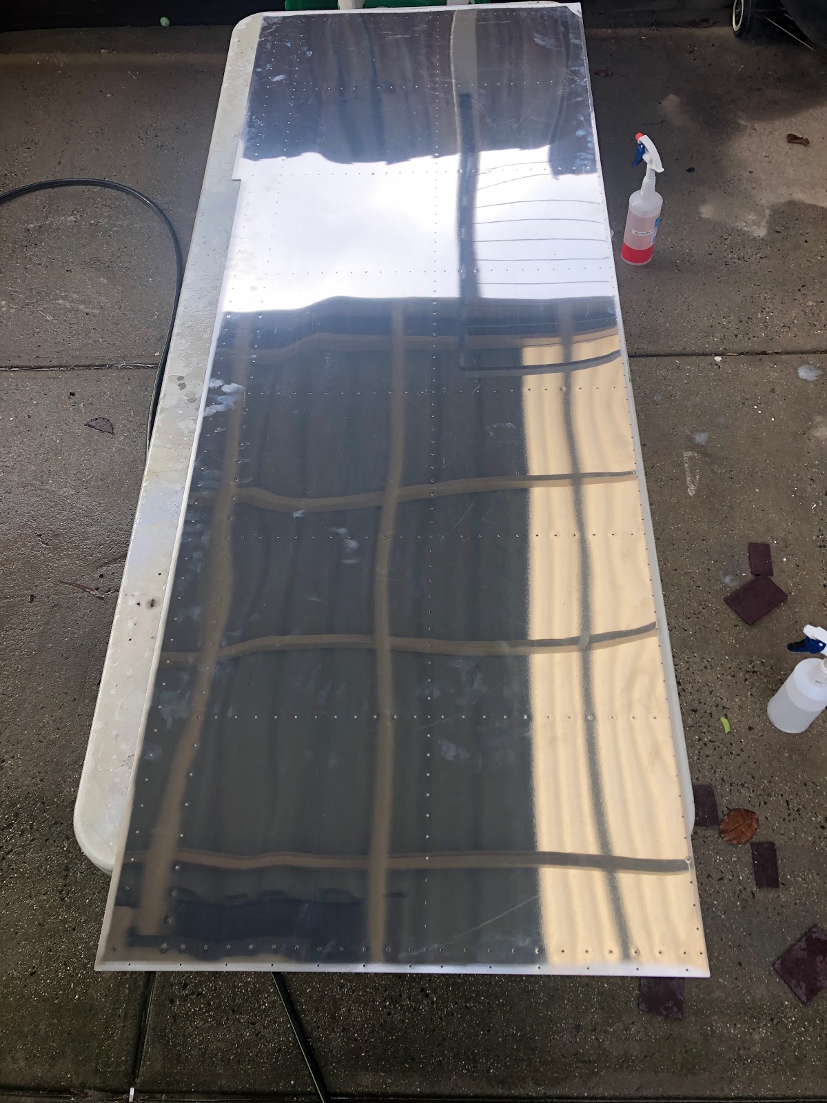 Trent's RV14 Build: 16-02: Wing Skins Prep / Wing Skins on Hold