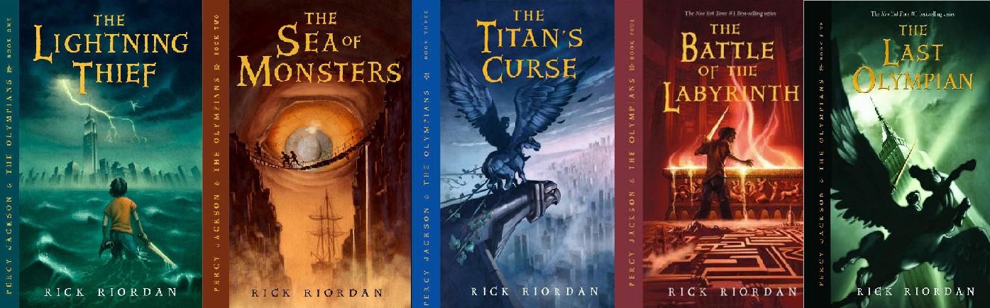 The Book List of Books: Five New Percy Jackson Covers!