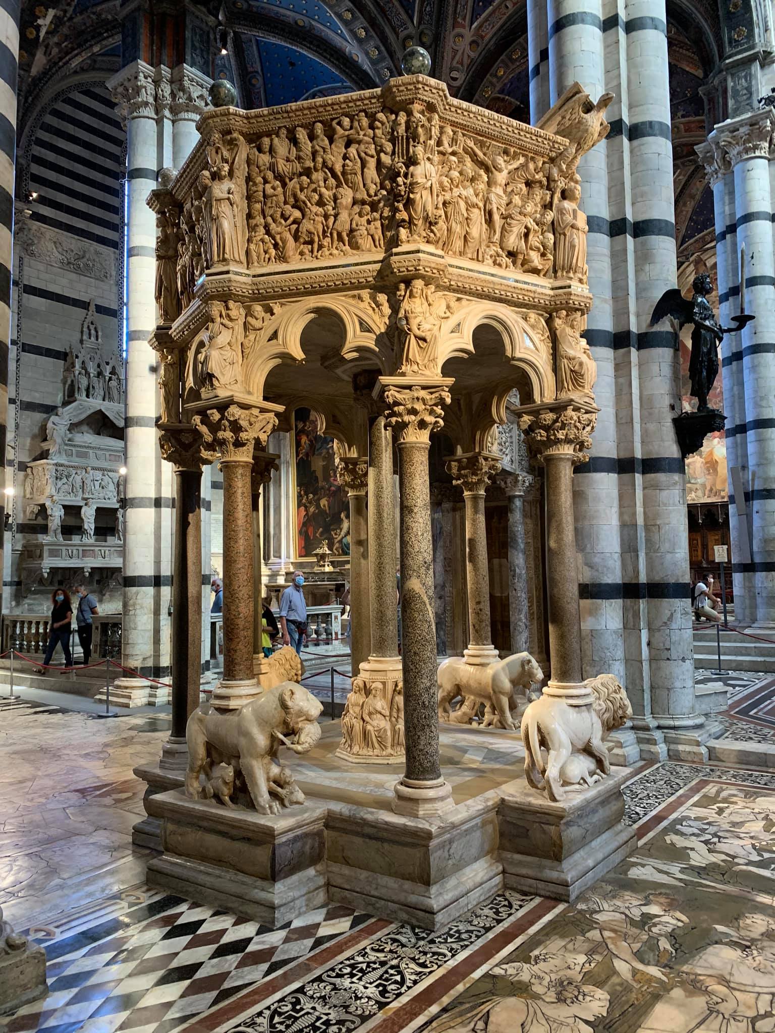 New Liturgical Movement: The Cathedral of Siena (Part 3): The Pulpit ...