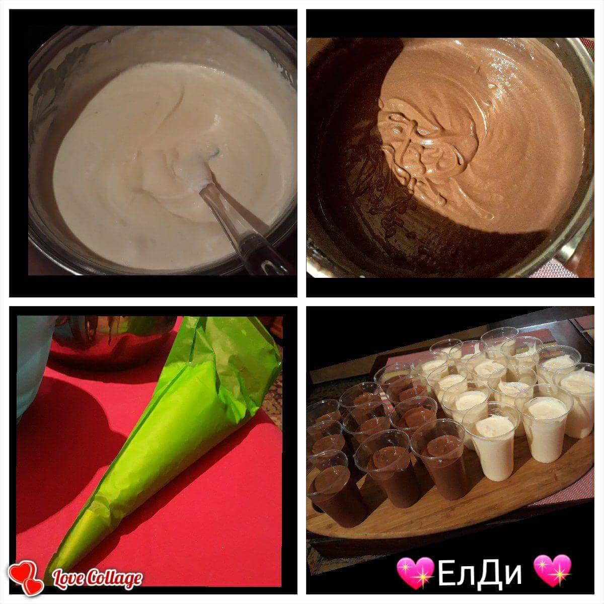 Готвенето всъщност е ЛЮБОВ: "Danette duo" в домашни условия ☺