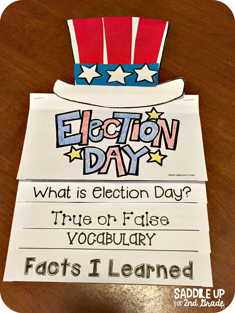 Election Day Unit - Saddle Up for 2nd Grade