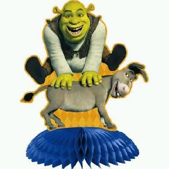 Art and Decoration: Shrek decoration for children parties, table ...