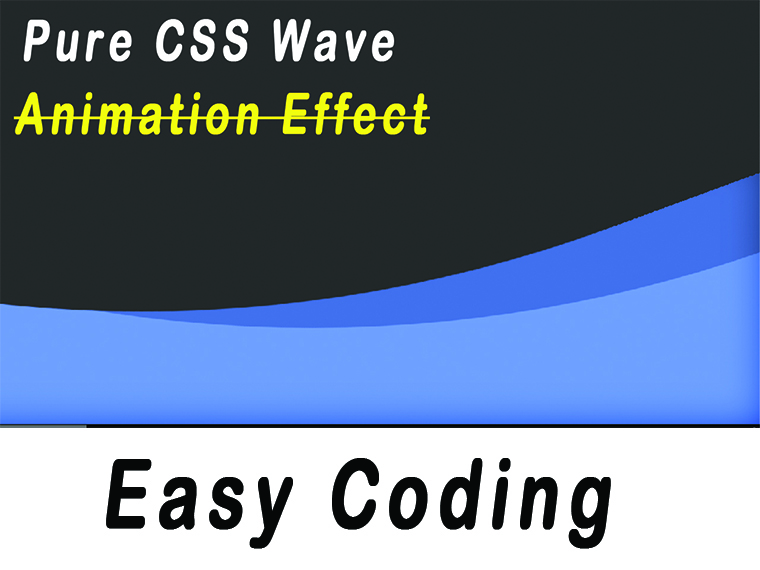 Waves Animation Effect Pure Css Css Animation Effects Source Code Easy Web Coding