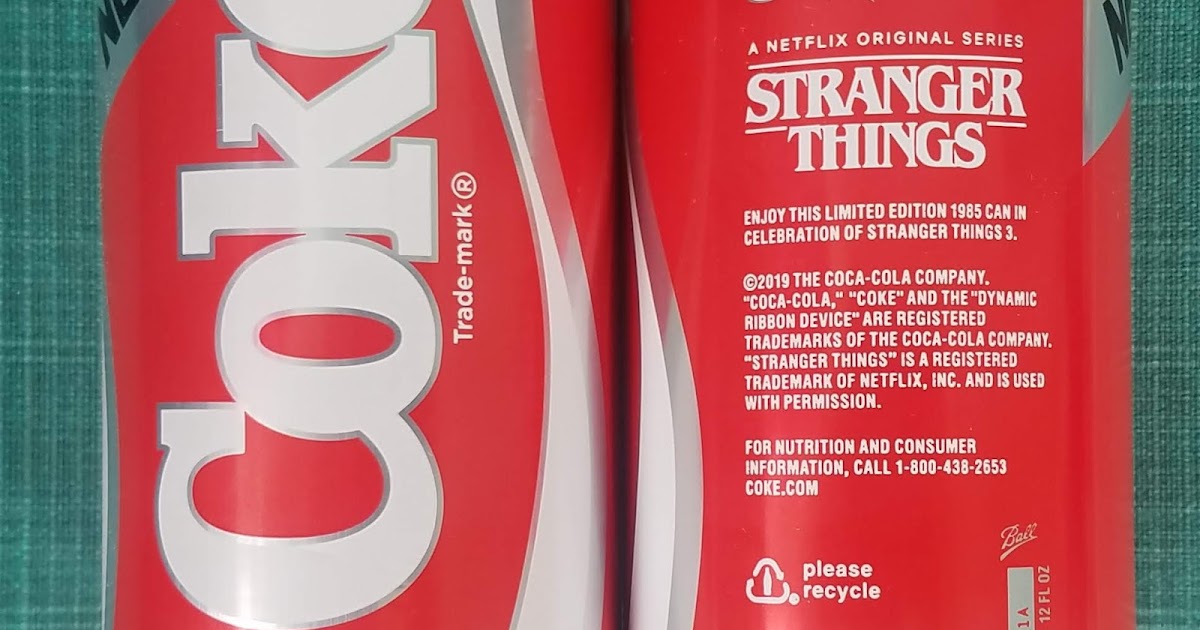 The Retro Dad : Review: Re-release of NEW COKE for STRANGER THINGS 3