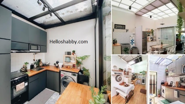 7 Pilihan Desain Atap Dapur Terbuka Beragam Ukuran Aman, Nyaman dan ...