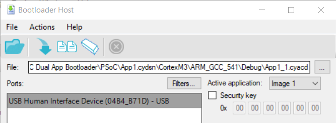 Electronics Blog: PSoC5 Dual Application USB FS Bootloader