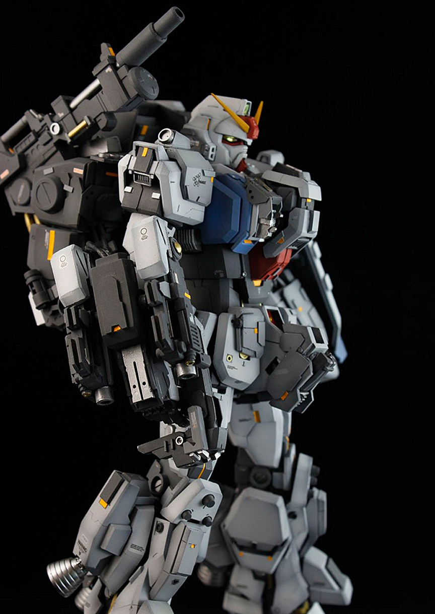 GUNDAM GUY: MG 1/100 Gundam Ground Type - Custom Build