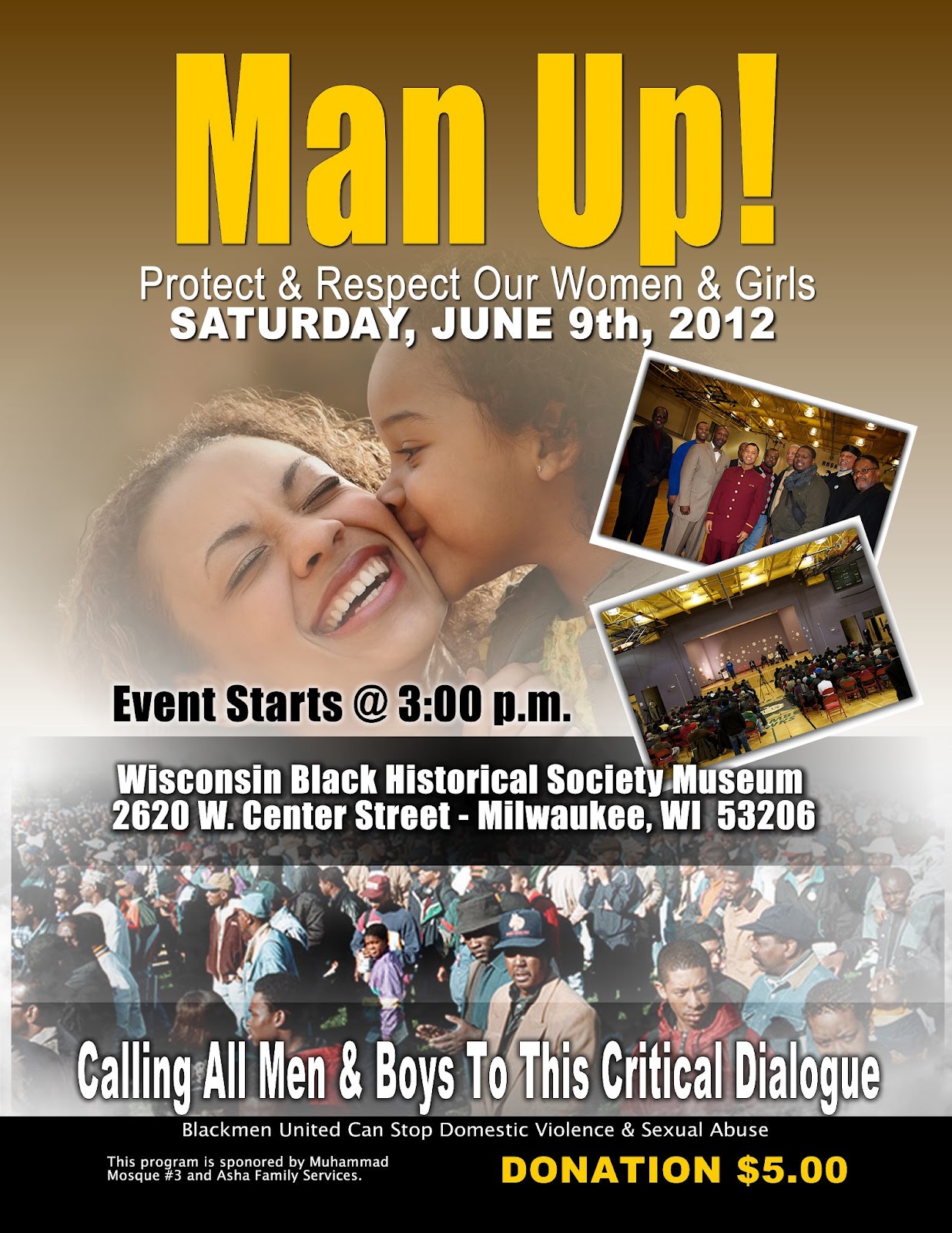 ADVOCATE: MAN UP! Respect & Protect Women & Girls Partnership