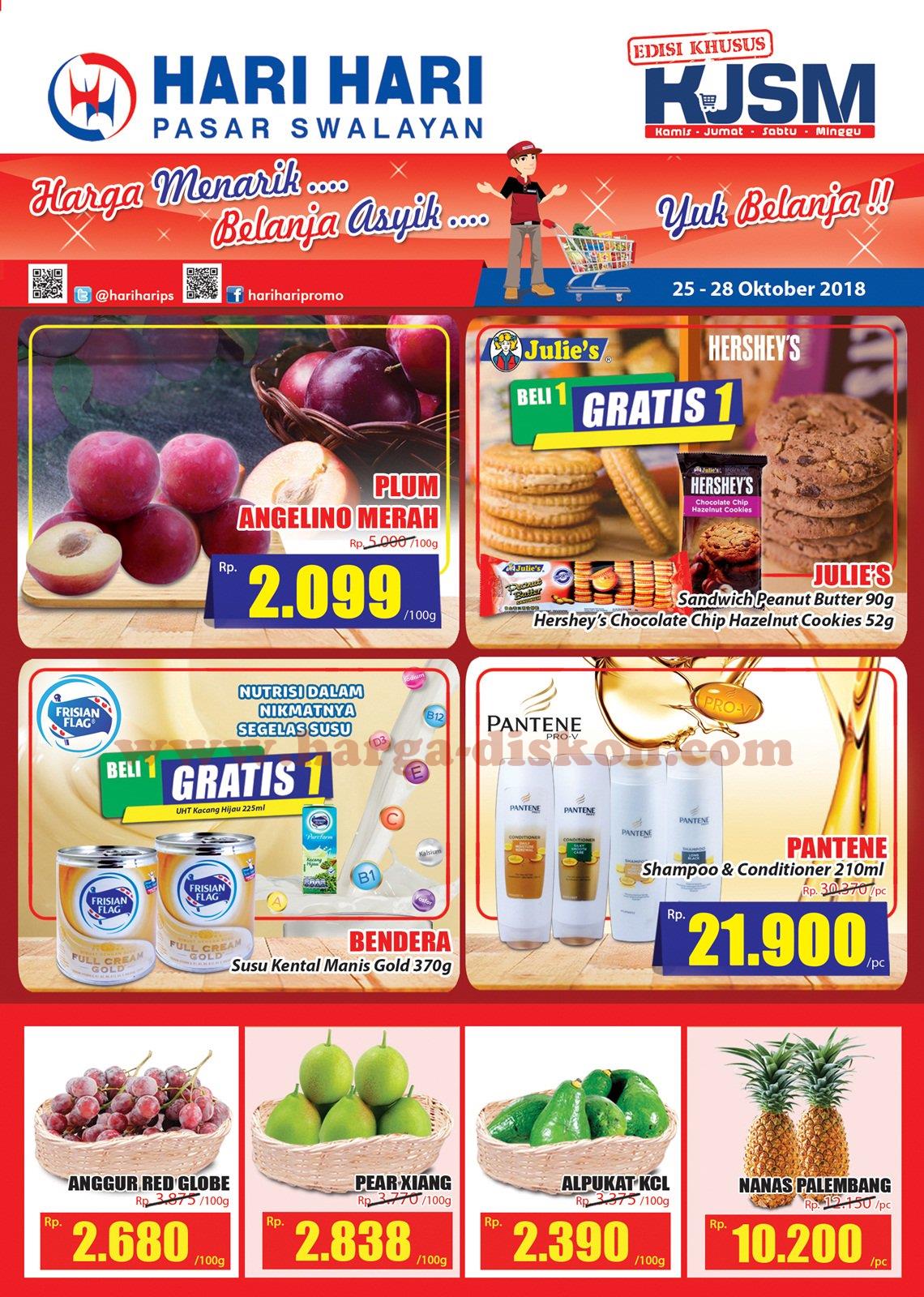 Katalog Promo KJSM Hari Hari Swalayan Akhir Pekan 25 - 28 Oktober 2018 ... Katalog Promo KJSM Hari Hari Swalayan Akhir Pekan 25 - 28 Oktober 2018 ...