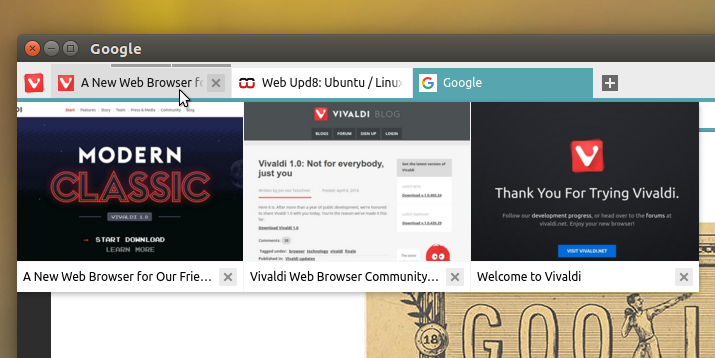 Vivaldi Browser Sees Its First Stable Release ~ Web Upd8: Ubuntu ...