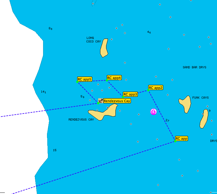 S/V WAHOO: Charts of Southern Belize