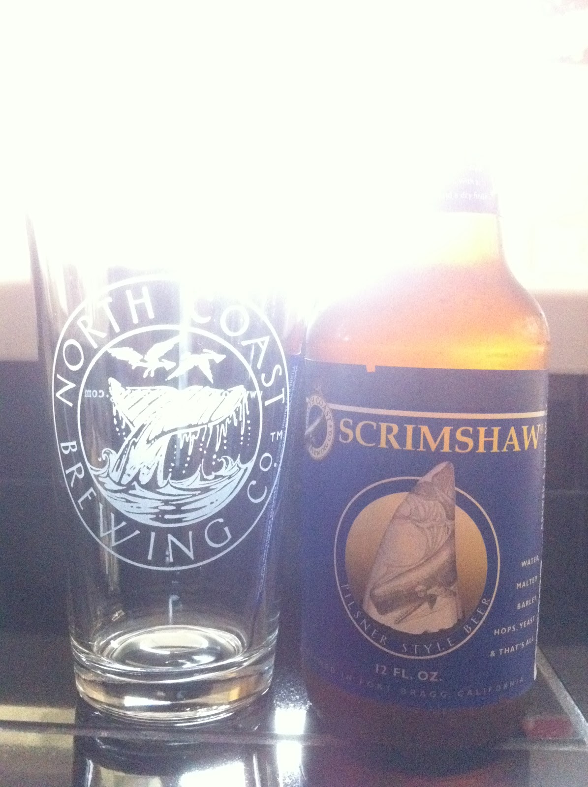 NorCal Beer Blog: North Coast Brewing Co. Scrimshaw Pilsner