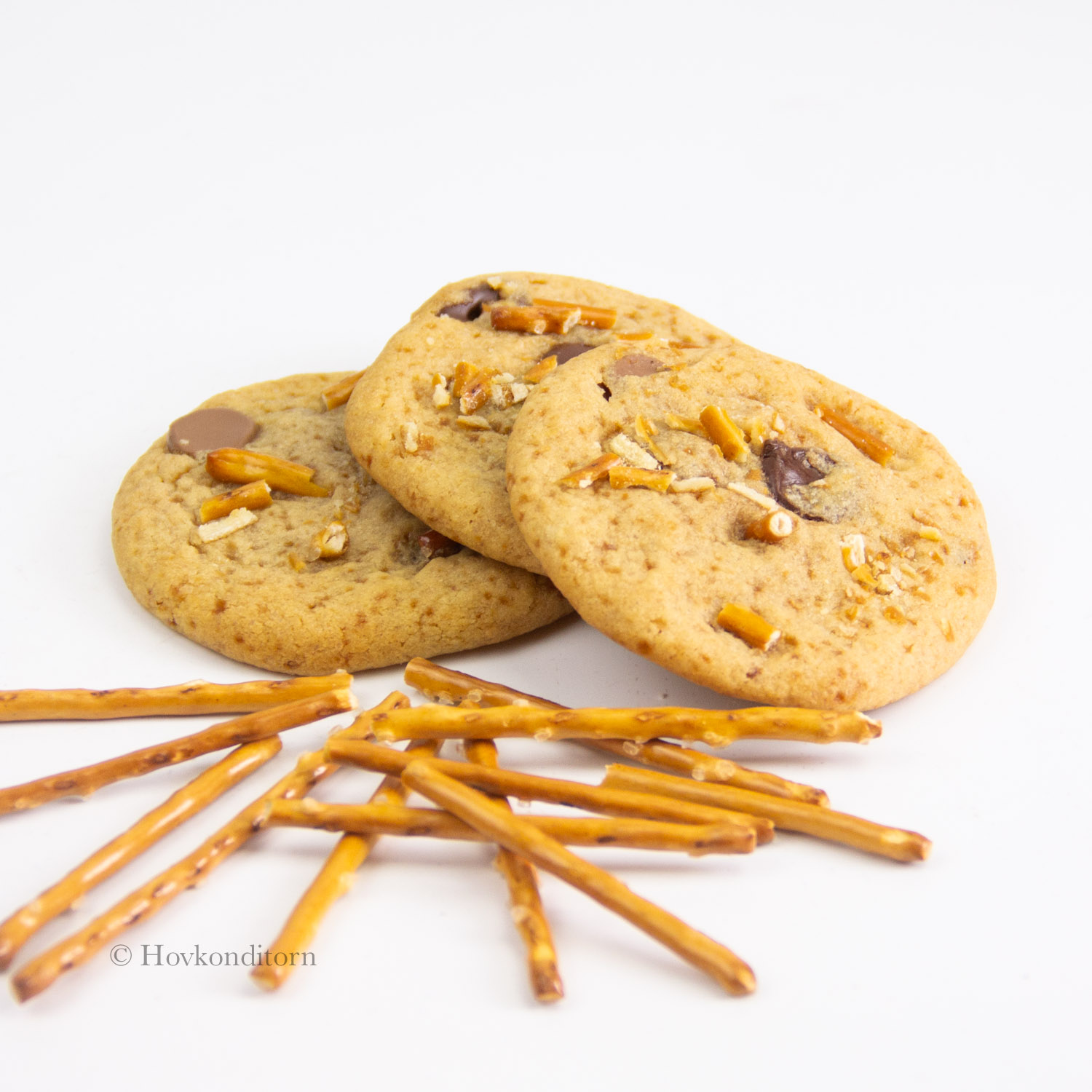 Chocolate Pretzel Cookies