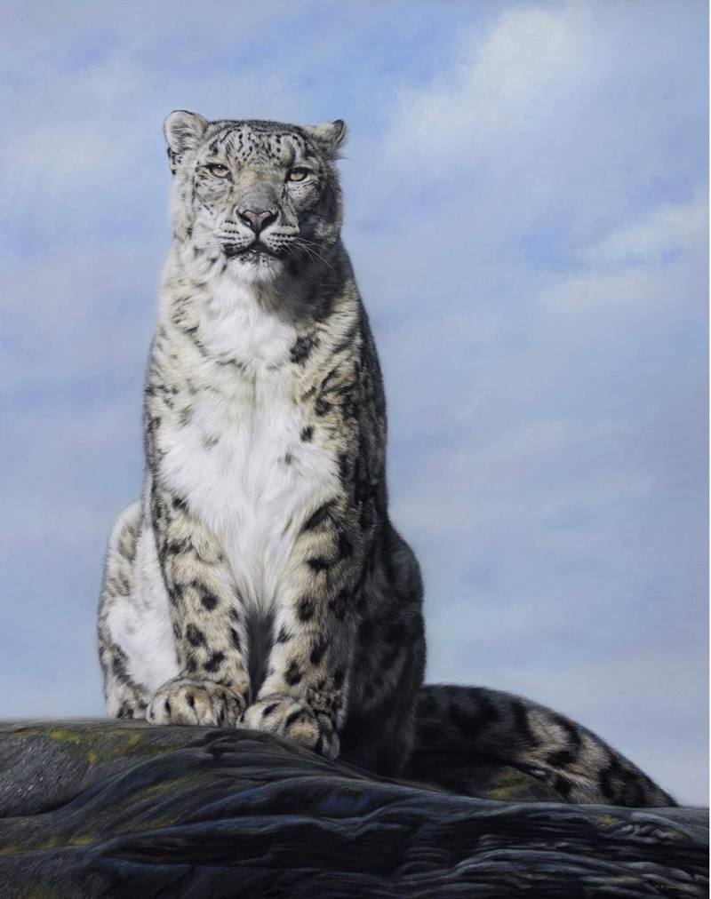 El Hurgador [Arte en la Red]: Gary Stinton [Pintura, Grandes felinos ...