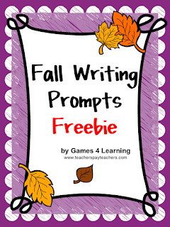 Fun Games 4 Learning: Fall Writing Quilts