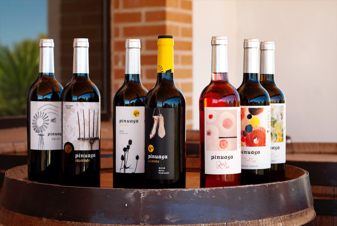 A Superb Set of Organic Wines from Bodegas y Vinedos Pinuaga