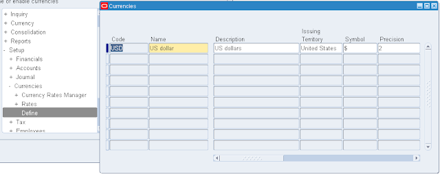 Oracle EBS R12 General Ledger Setup - Part 2 - Orasol Training Solution