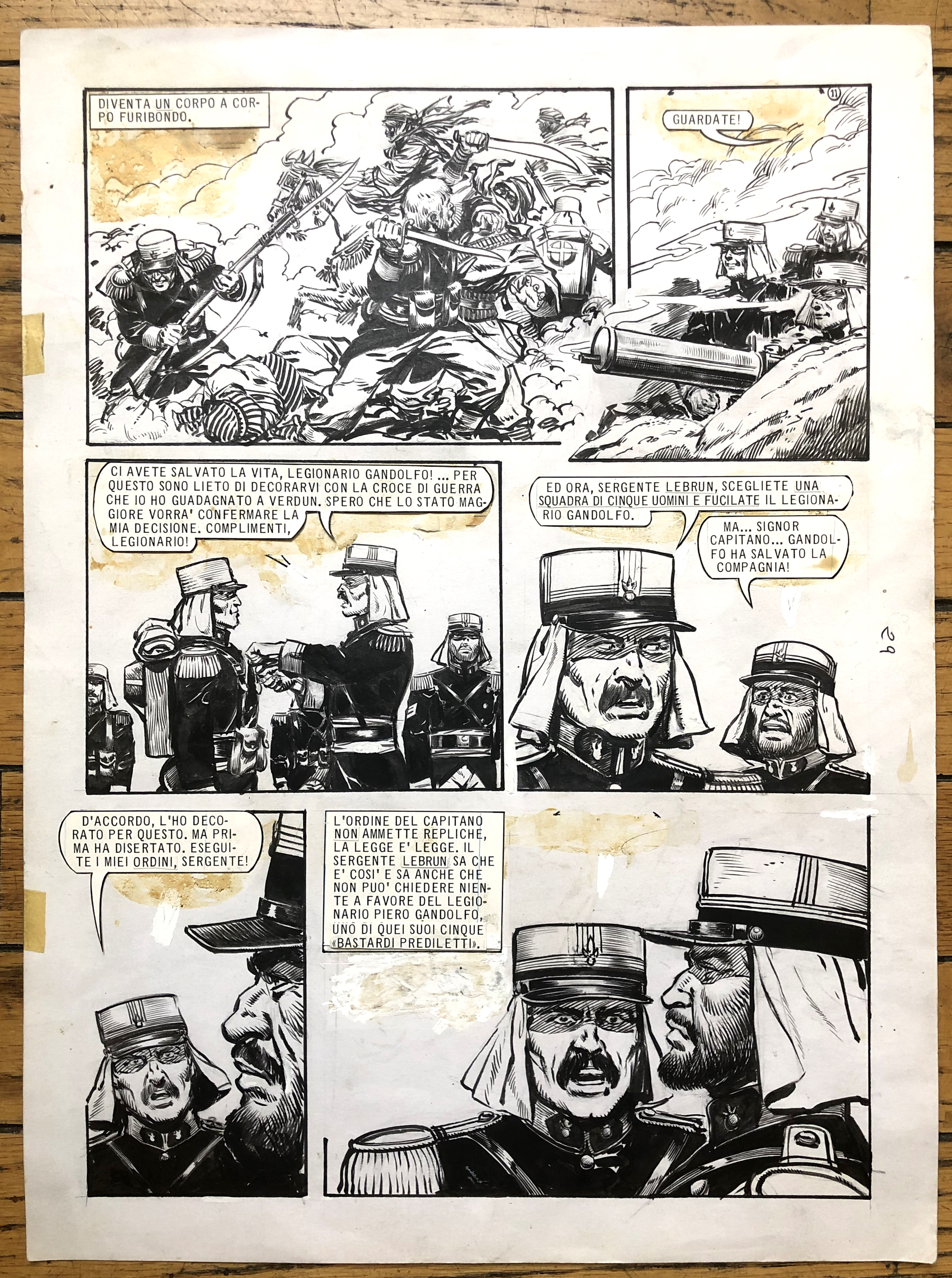 Mirko Ilić Blog: Foreign Legion comic by Alberto Salinas