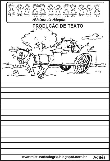 PRODUÇÕES DE TEXTOS: TEMAS VARIADOS - Mistura de Alegria