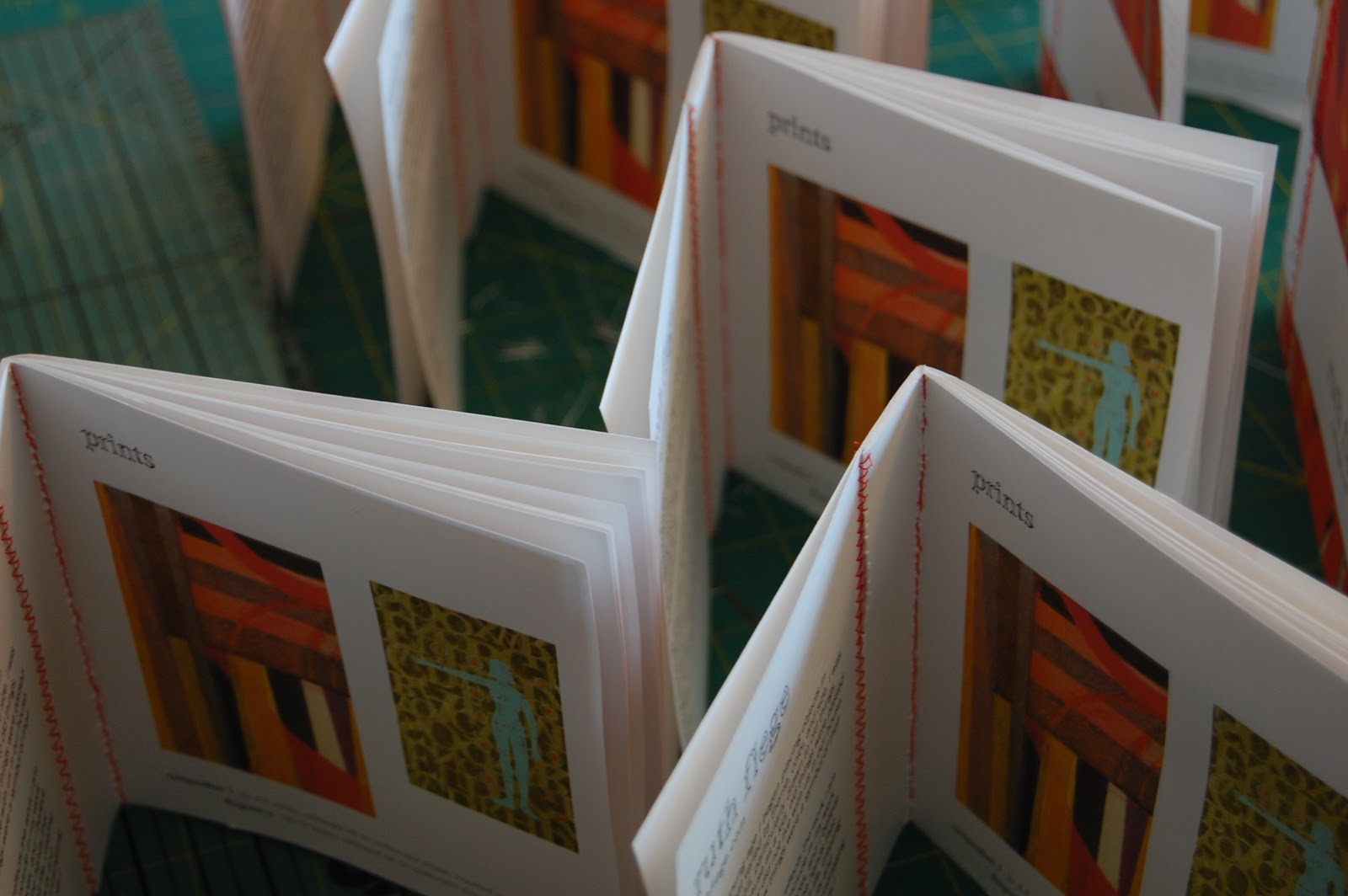 right side of fifty: handmade brochures