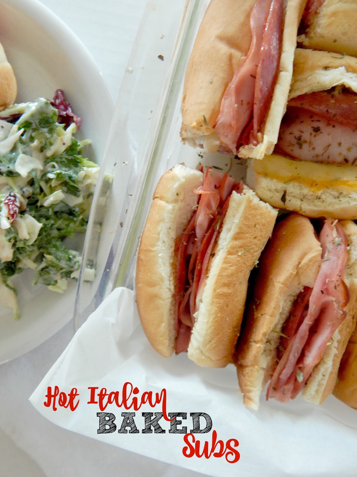 Hot Italian Baked Subs | Ally's Sweet & Savory Eats