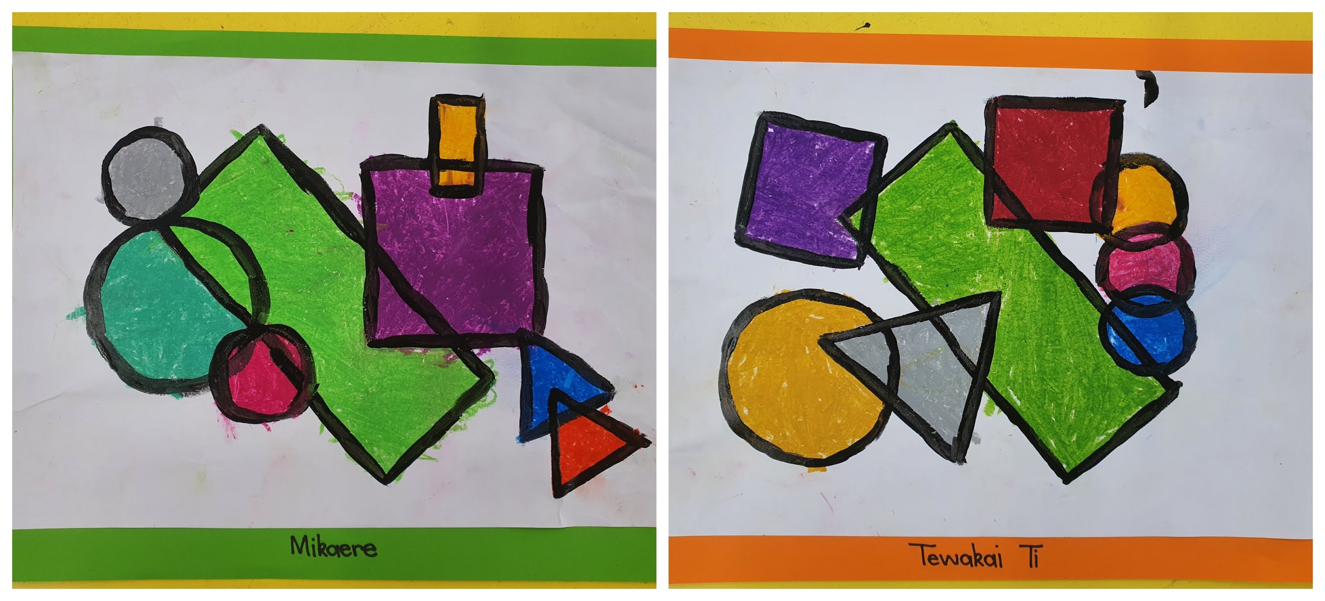 Room 5 - WHPS: Shape Collage Art