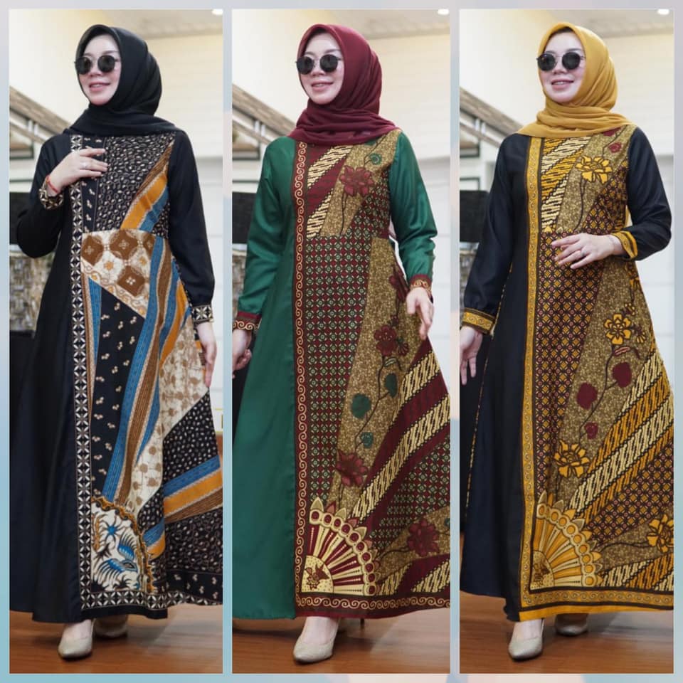 Duahijab Ruzzatmi Boutiq: Gamis batik original by ratoe modern
