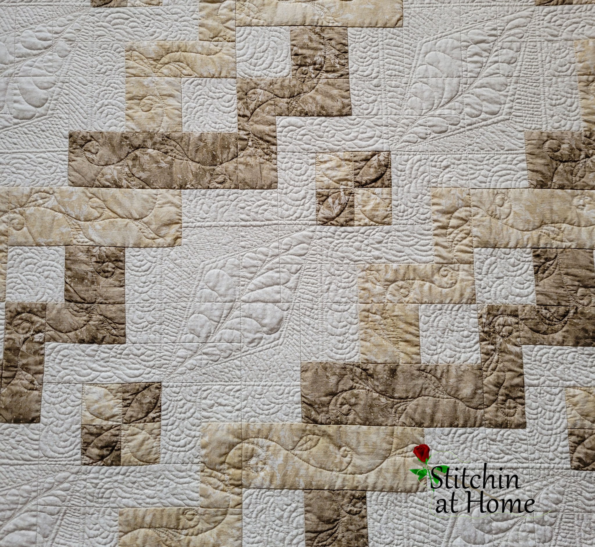 Stitchin At Home: Twisted Path is in Make Modern