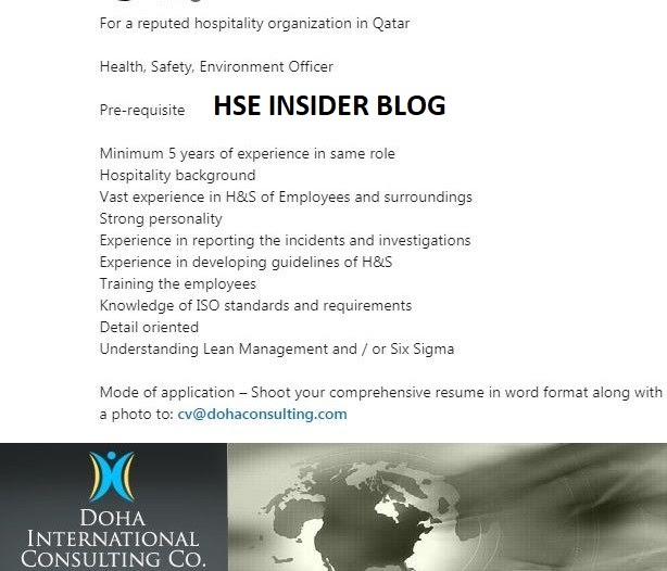 HSE Insider : ( 10 ) - HSE/EHS/SAFETY JOB VACANCIES/OPPORTUNITIES ...