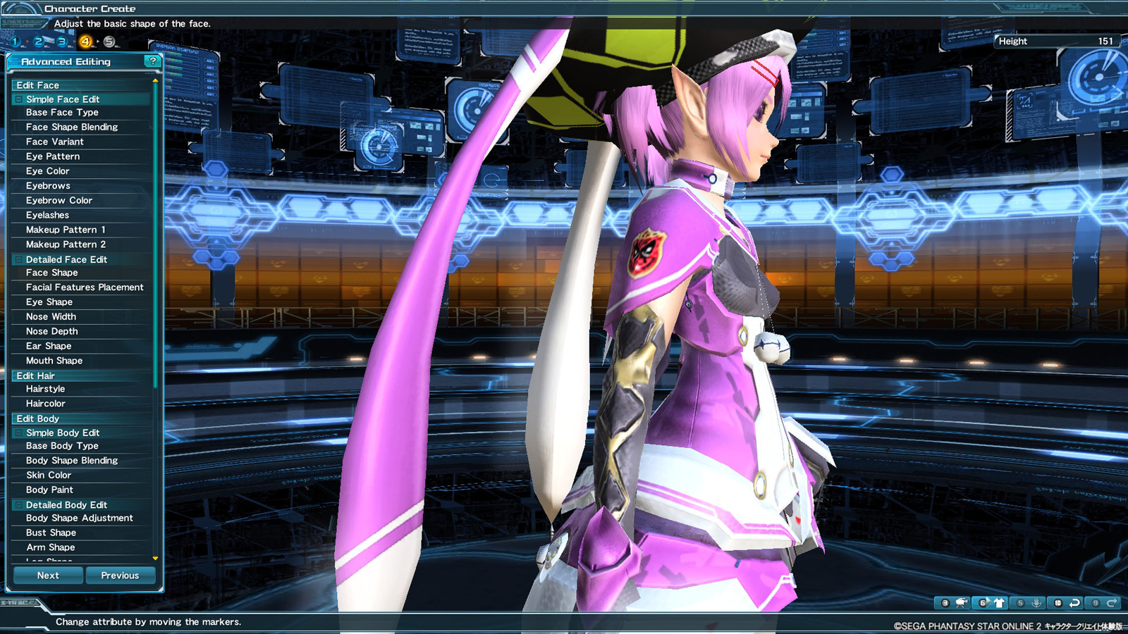 Phantasy Star Online 2: Character Creator ~ Cirnopoly