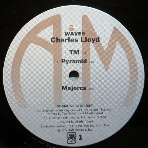 Audio Design Studio: Gabor Szabo - Charles Lloyd - Waves 1972 Original ...
