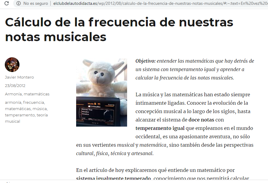 Programación para todos: Música con Arduino