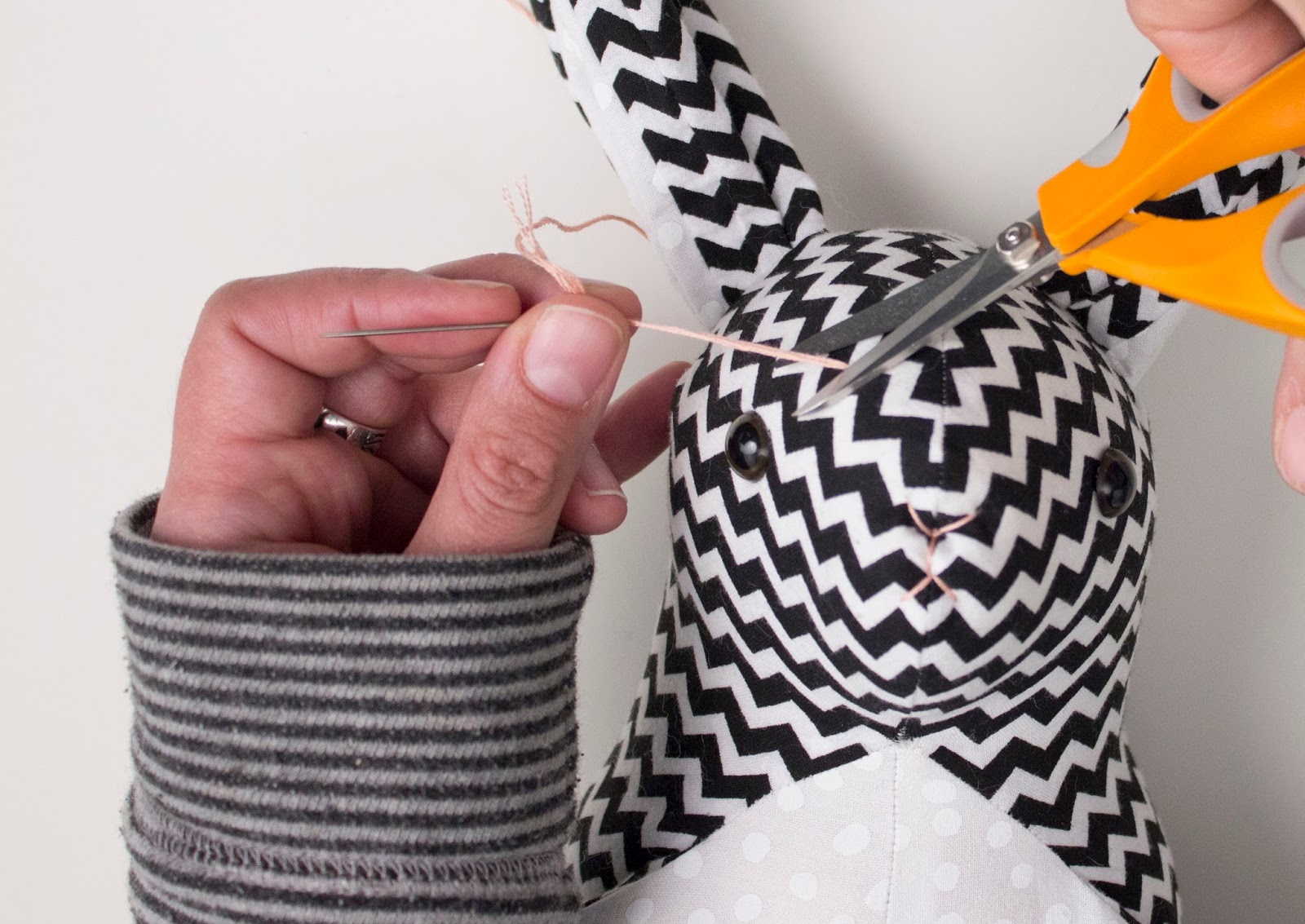 UNLIKELY: Velveteen Rabbit Sew Along Day 5: Weighting, Stuffing and ...