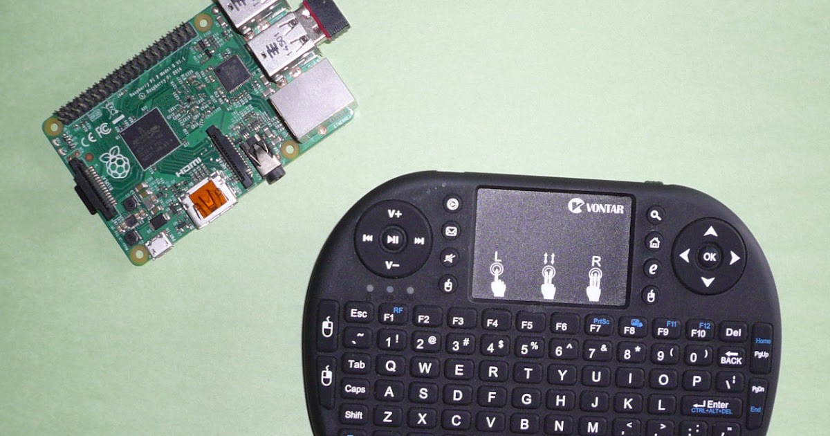 Électronique en amateur: Mini clavier sans fil et Raspberry Pi