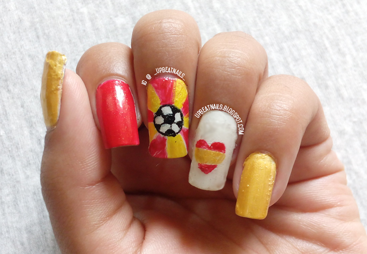 Viva El Espanol - Upbeat Nails | Nail Art Blog