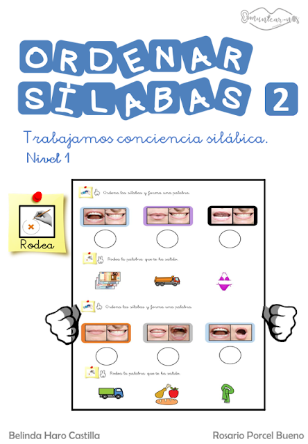 Asómate Más Allá: MATERIAL IMPRESO: ORDENAR SÍLABAS