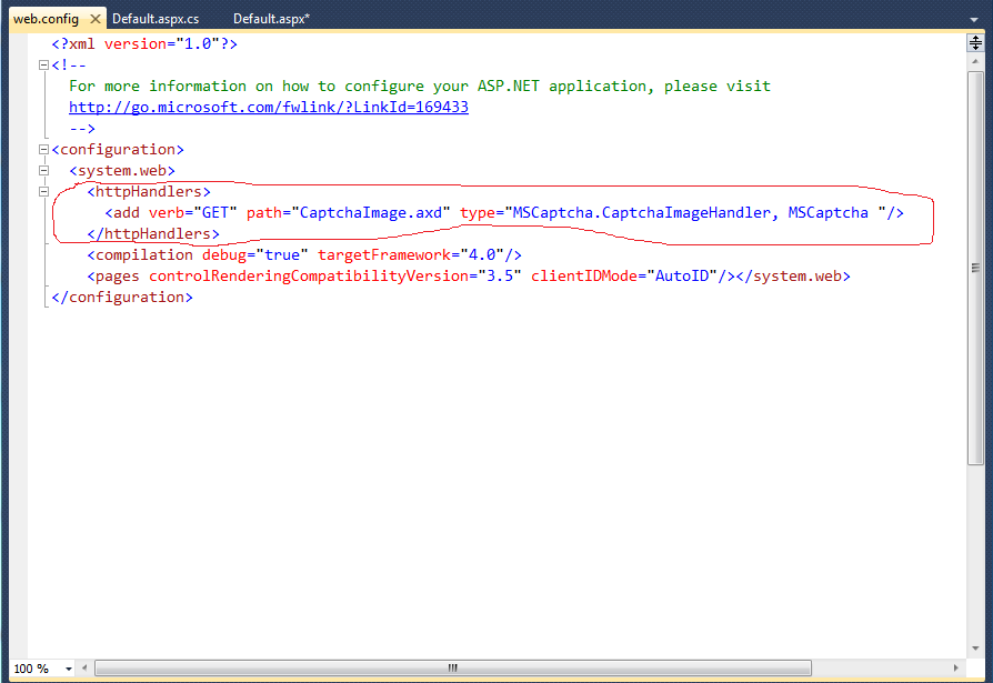 How To Add A Captcha Image In Aspnet Application Mynet Tutorials