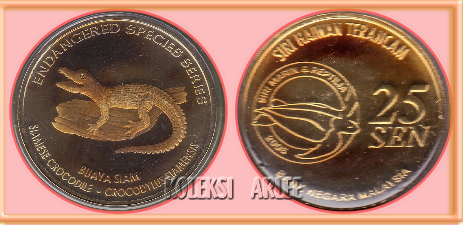 Koleksi Matawang Dan Syiling Arlee: SYILING PERINGATAN (HAIWAN DAN ...