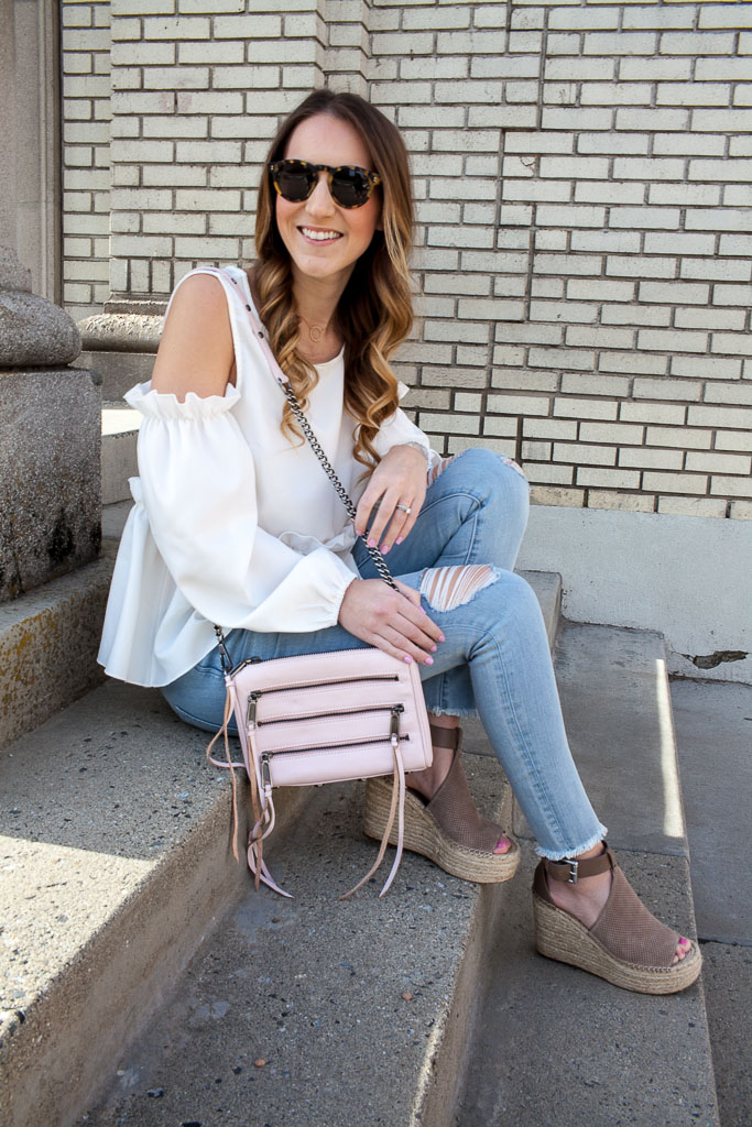 Cold Shoulder Ruffles - Twenties Girl Style