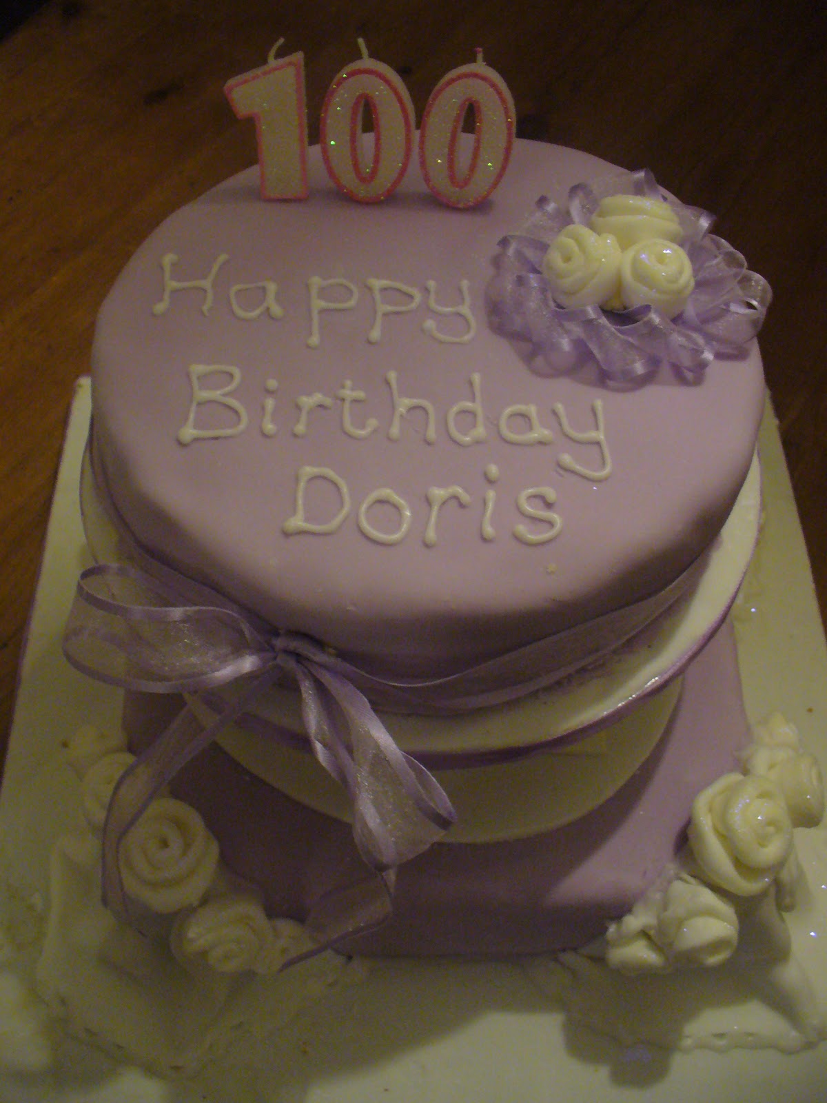 sew much to do, so little time: 100th Birthday Cake - Finished