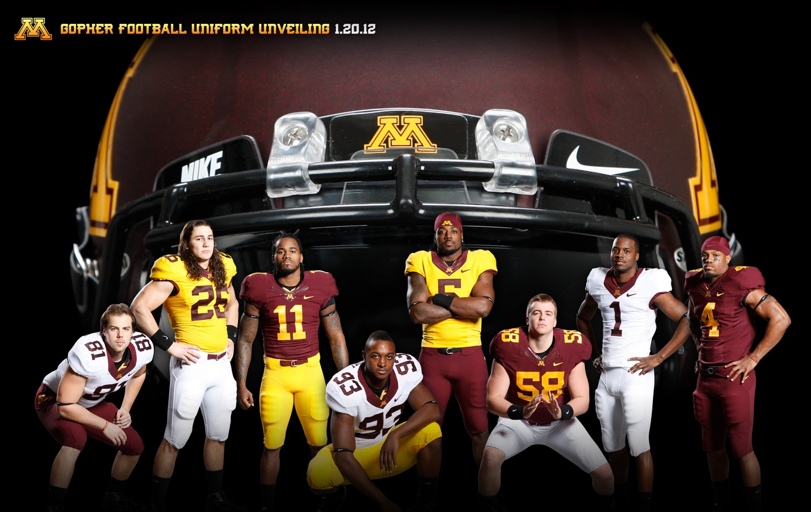 Rick Lay's NCAA Football Uniform Reviews: 2012 Minnesota Golden Gophers