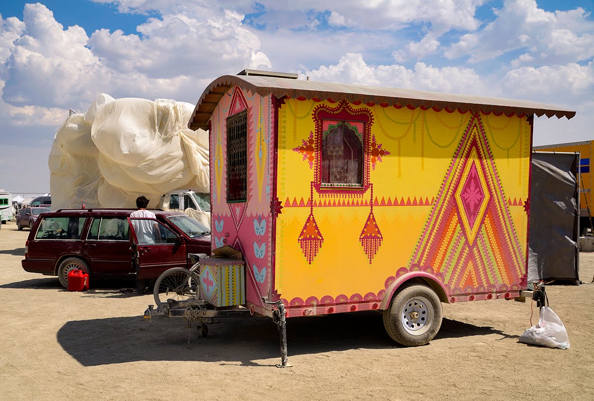 This is Black Rock City: –––––––––––––– Street Views 2017