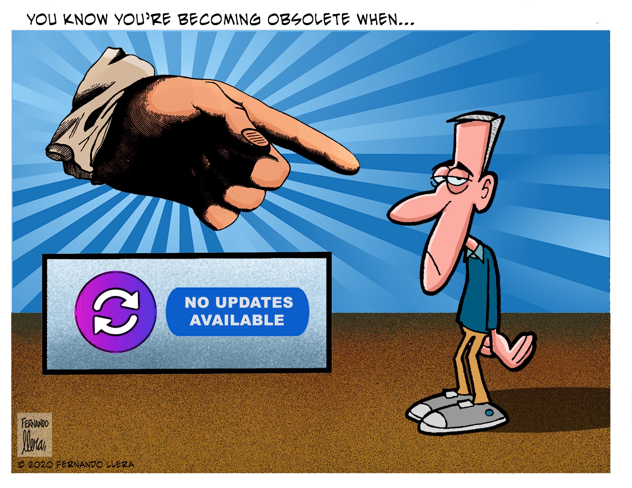 FERNANDO LLERA 'TOONS: NO MORE UPDATES FOR YOU?