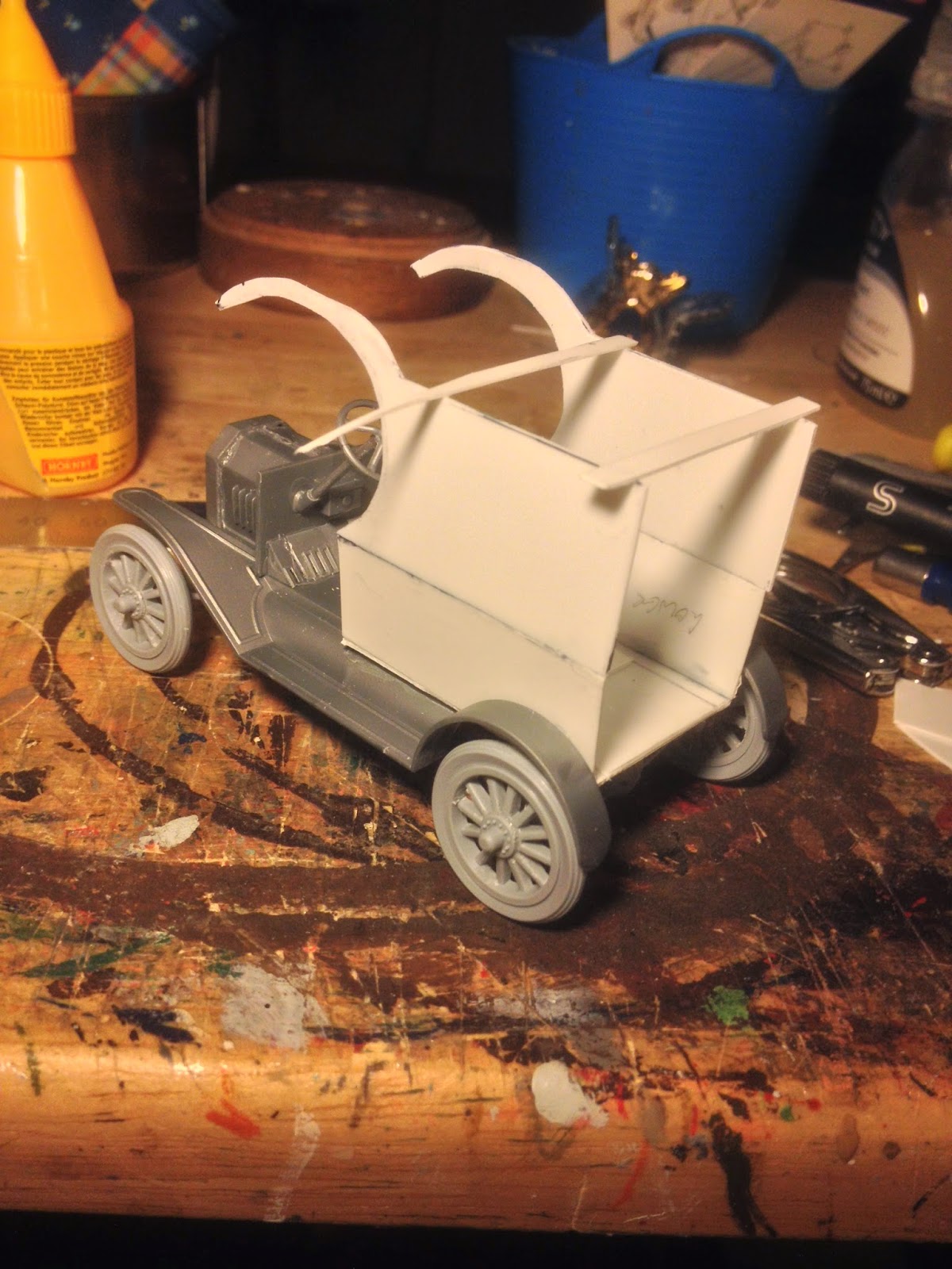 Scale Model Workbench: Ford model T conversion