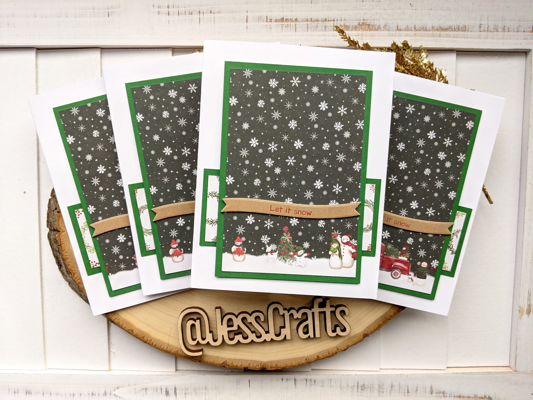 Jess Crafts: 32 Christmas Cards with Recollections by Michaels Say ...