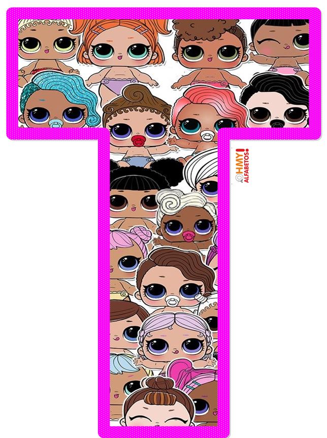 Abecedario de LOL Surprise Bebés. LOL Surprise Baby Alphabet. - Oh my ...