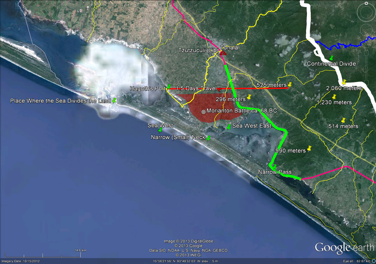 BOOK of MORMON RESOURCES: The Narrow Pass and Narrow Passage
