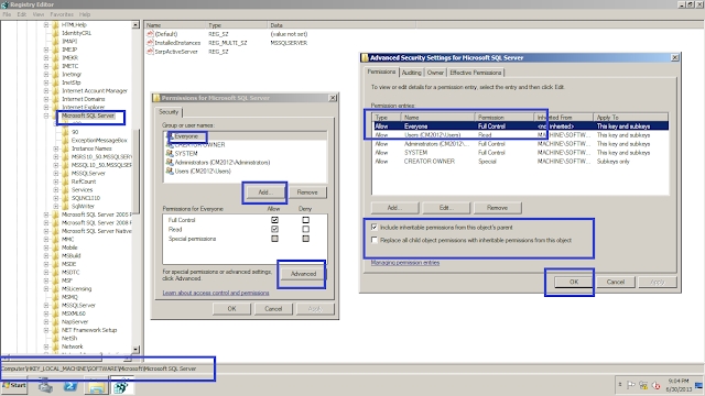 Consistency validation for SQL Server registry keys failed error -SQL ... Consistency validation for SQL Server registry keys failed error -SQL ...
