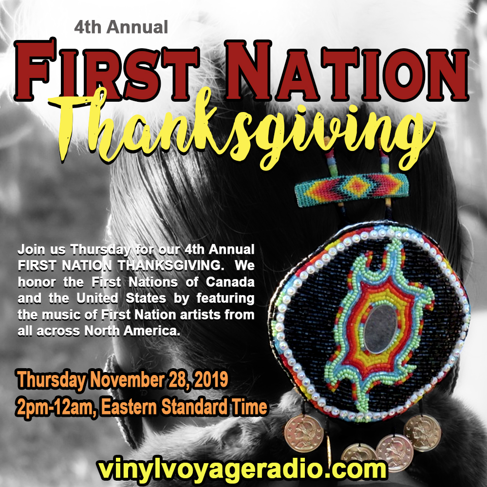 First Nation Artists streaming on Vinyl Voyage Radio
